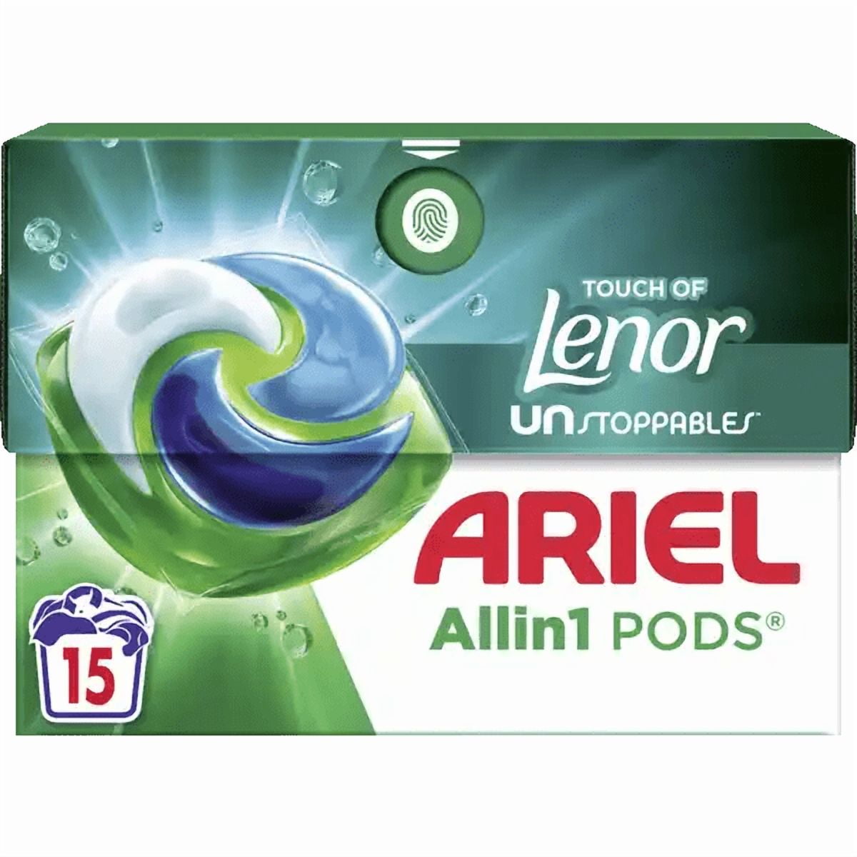 Ariel laundry pods Touch of Lenor 1 box/ 15 loads - Walmart.com
