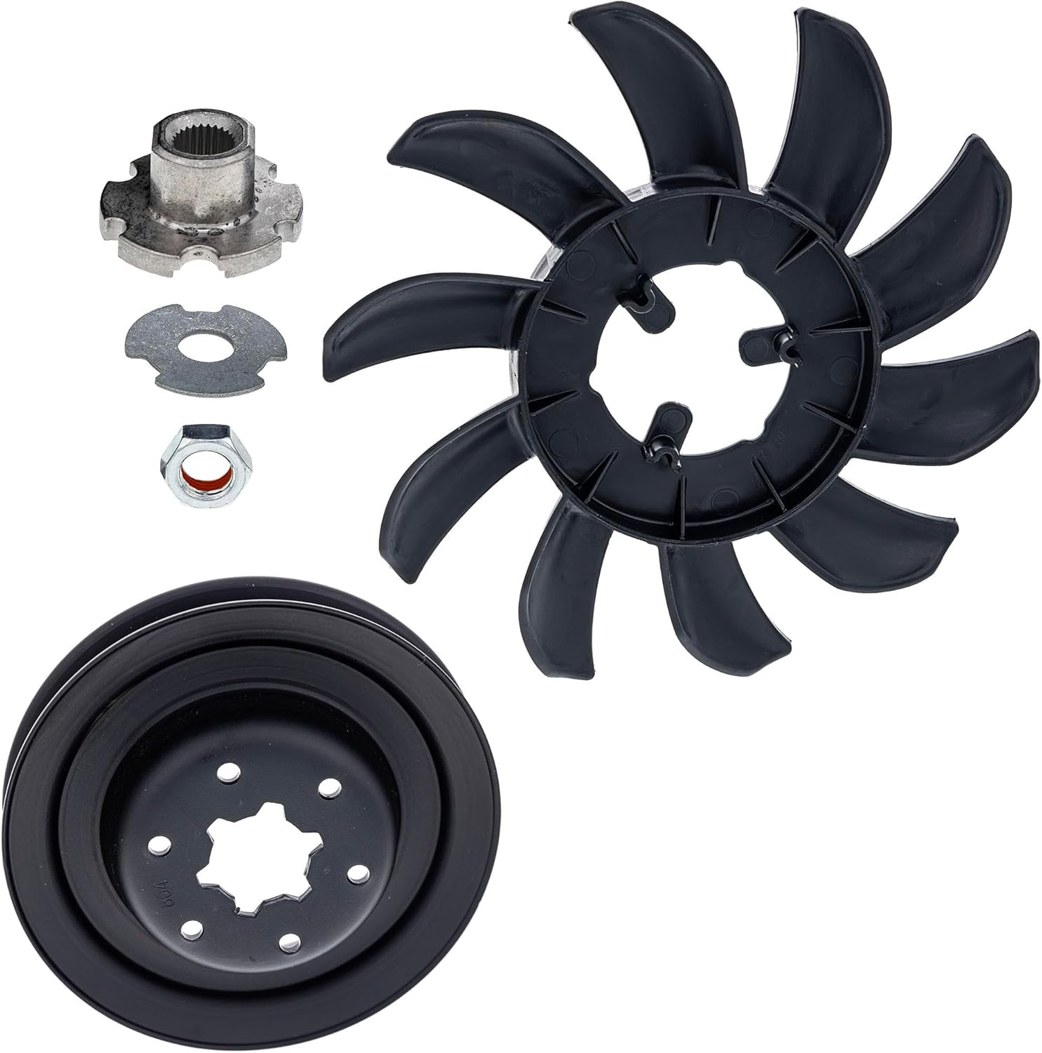 Ariens 21543736 FAN PULLEY KIT 4.5X1.625 - Walmart.com