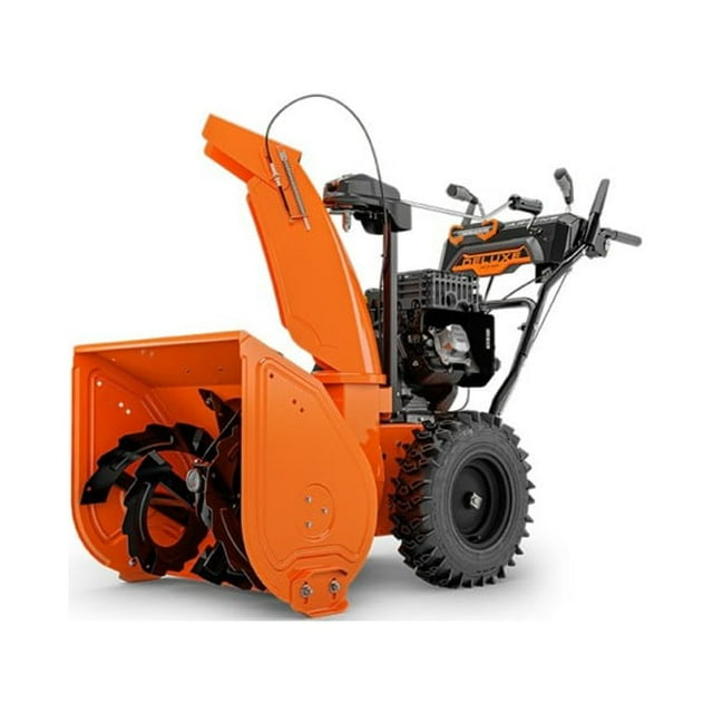 "Ariens Deluxe 24"" 254cc Two-Stage Electric Start Snow Thrower with AX ...