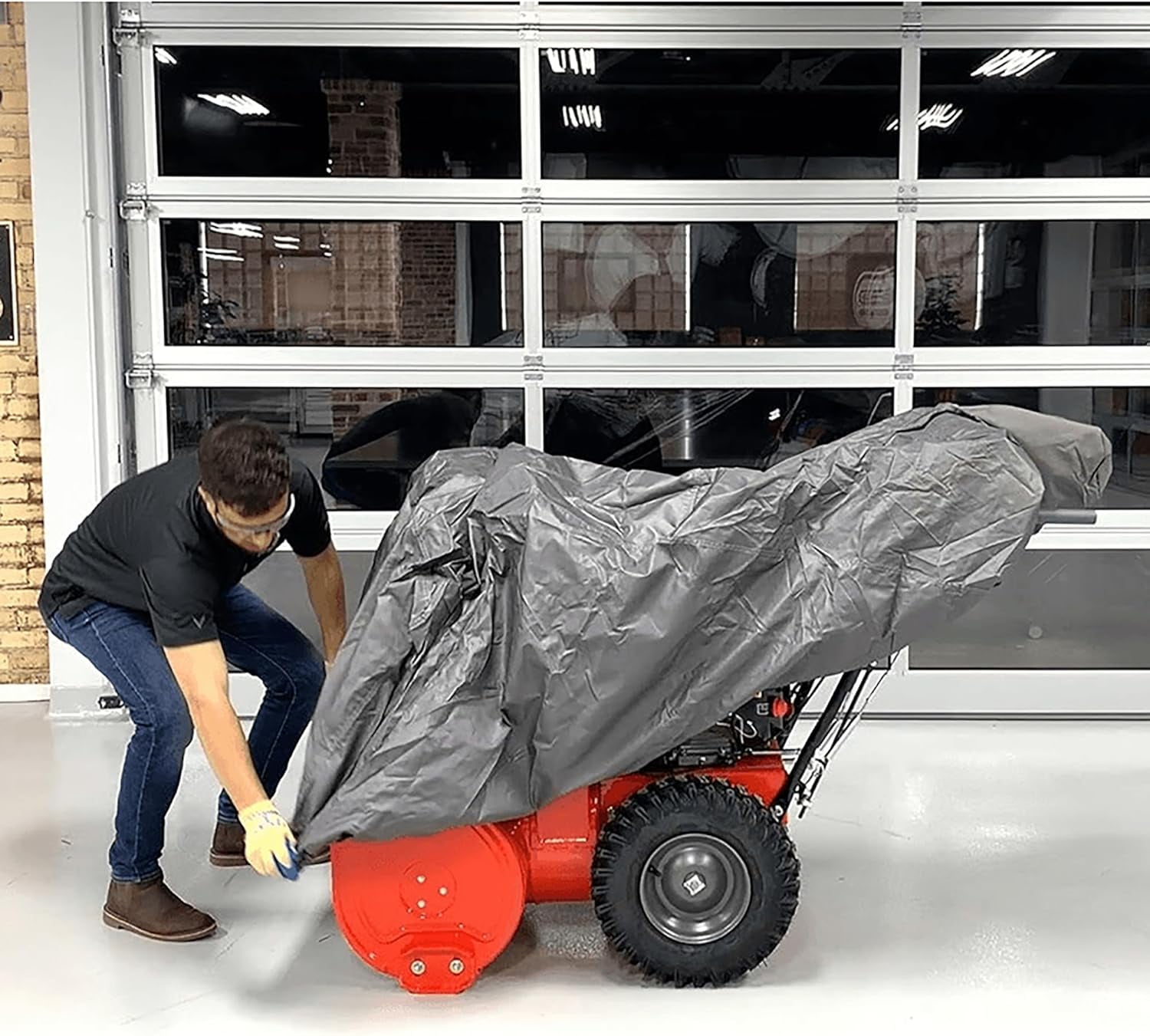 Ariens Waterproof Snow Blower Cover, Heavy Duty Fabric Storage and ...