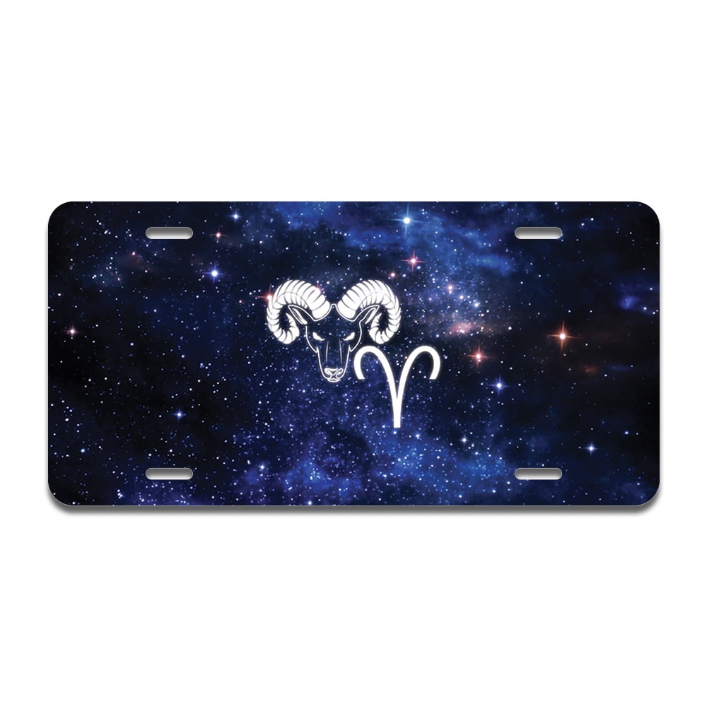 Aries Aluminum License Plate| License Plate 12" X 6" Fits Any Car ...