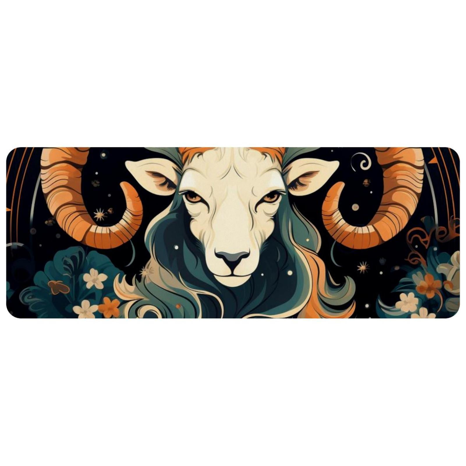 Aries Computer Mouse Pad,Rubber Mouse Mat for Gaming, Office, Laptop ...