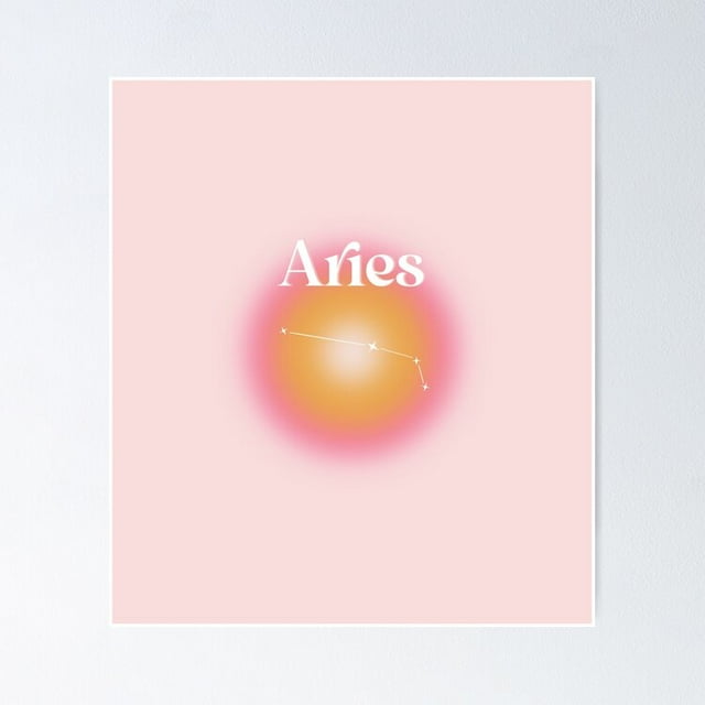 Aries Constellation Aura Zodiac Sign, Birthday Spirituality Gifts ...
