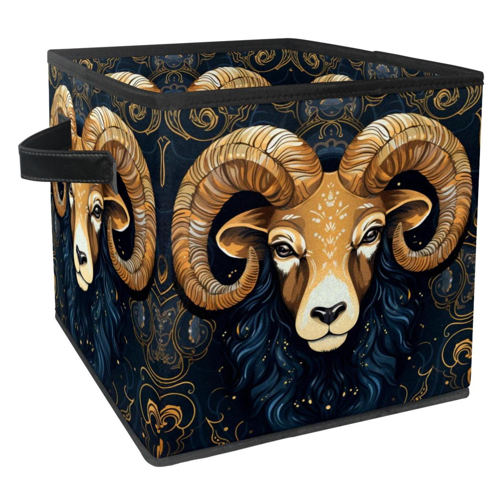Aries Constellation Foldable Clothes Storage Toy Box Storage Basket ...