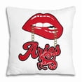 Aries Girls Impression Red Color Lip Gift Birthday Gift Pillow ...