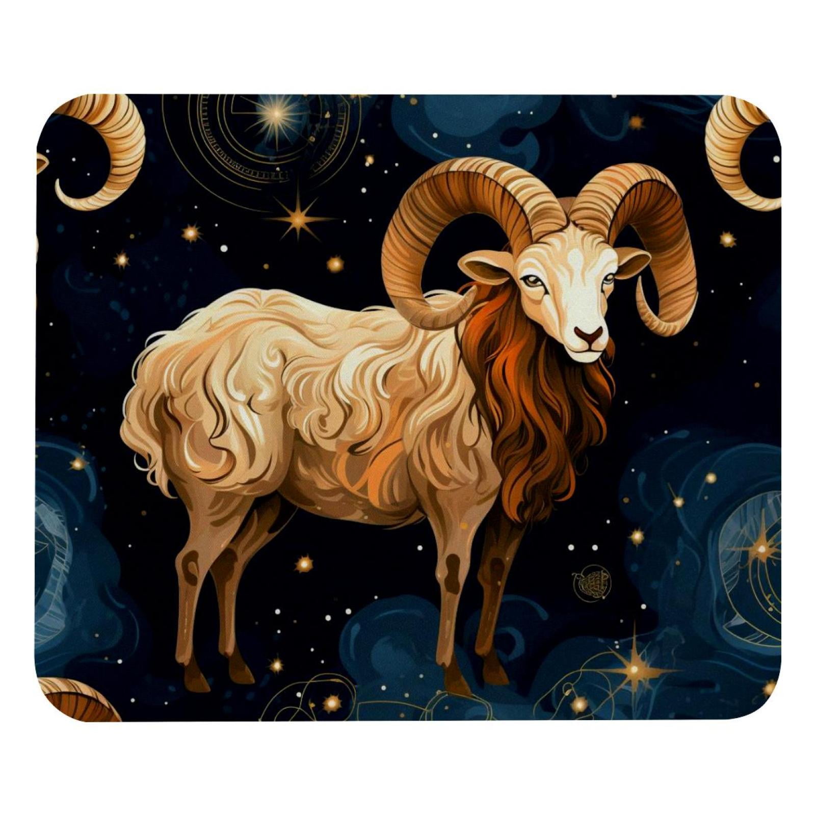 Aries Mouse Pad for Wireless Mouse Home Office Desk Laptop with Rubber ...