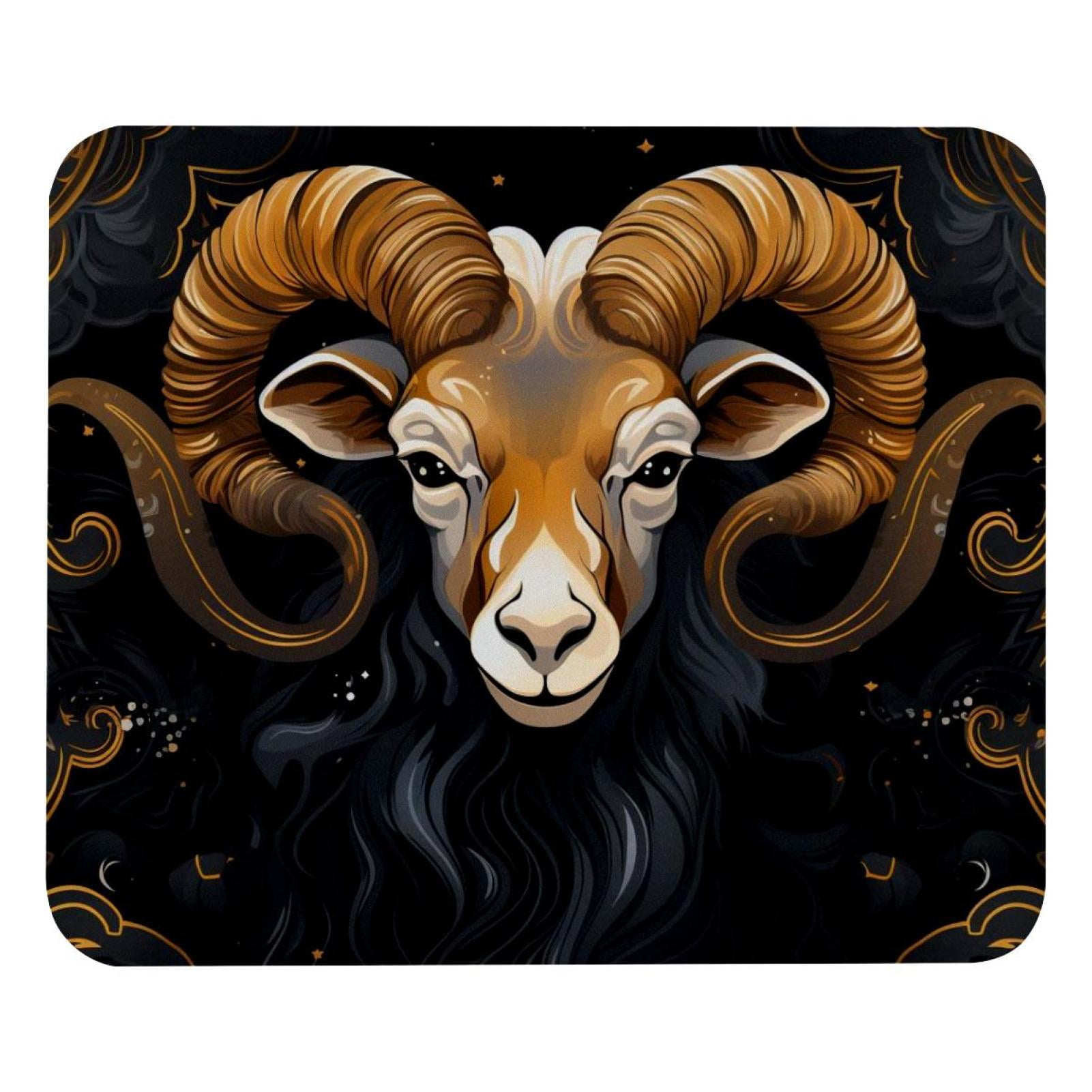 Aries Mouse Pad for Wireless Mouse Home Office Desk Laptop with Rubber ...