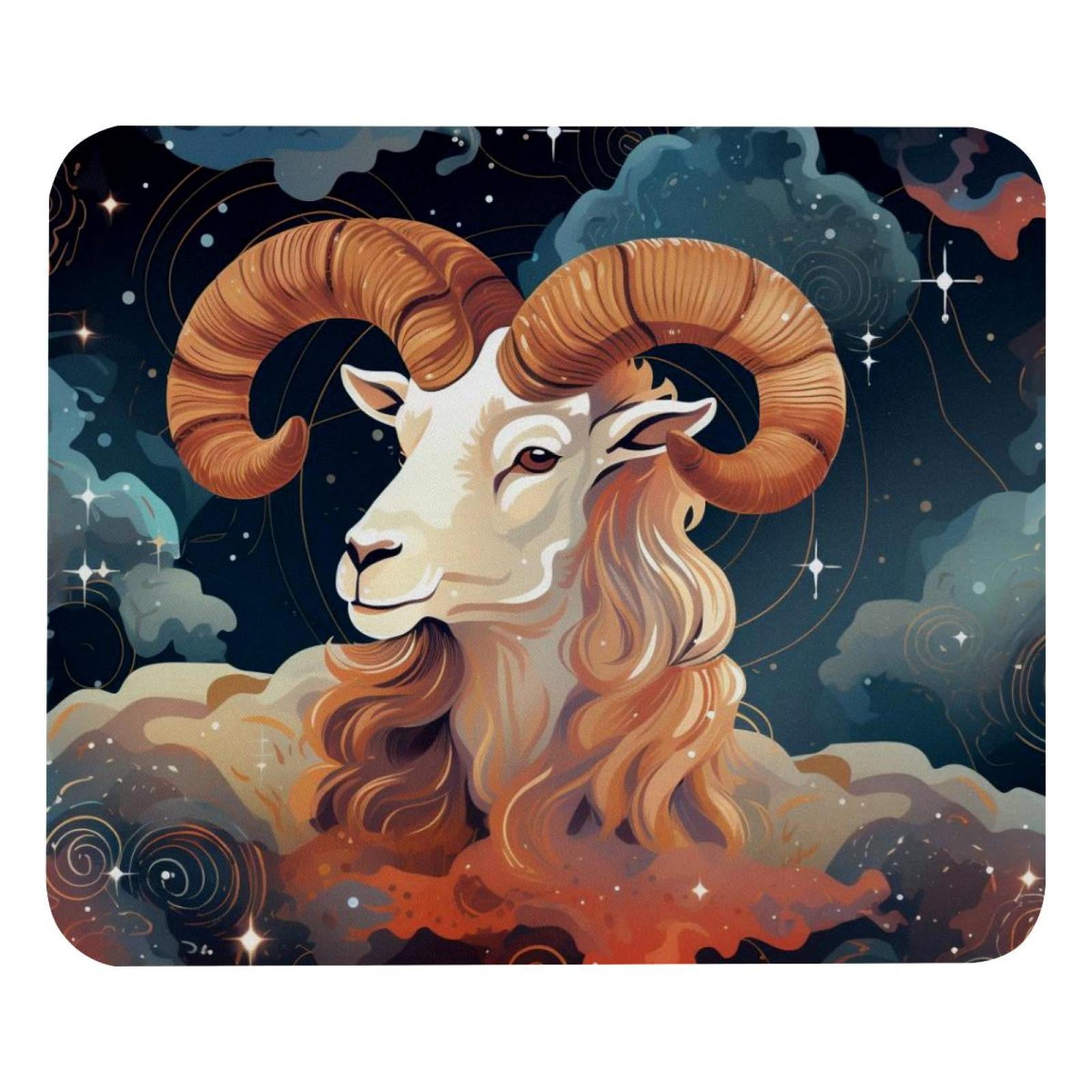 Aries Mouse Pad for Wireless Mouse Home Office Desk Laptop with Rubber ...