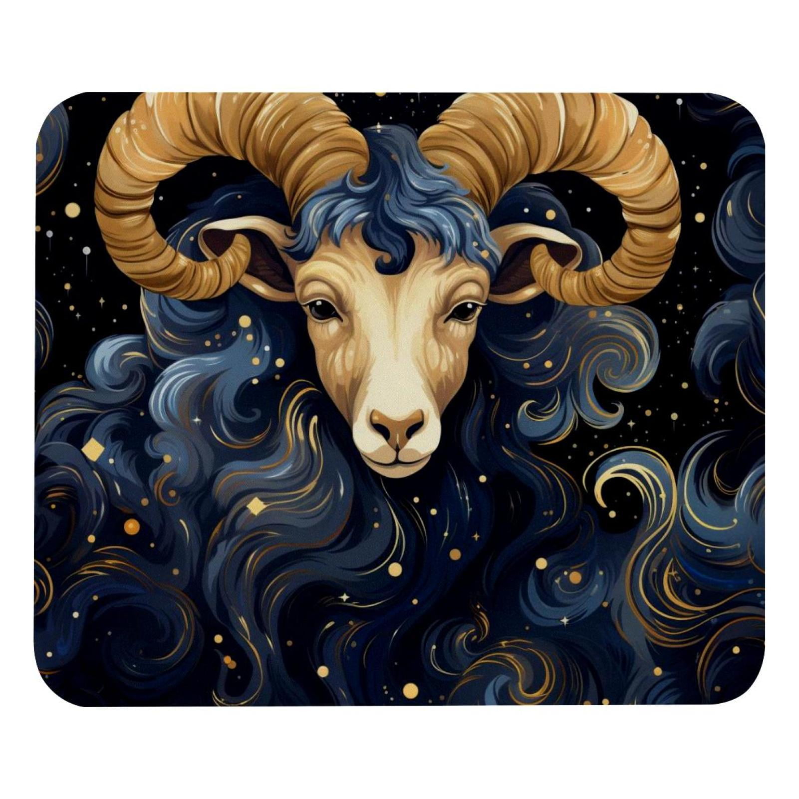Aries Mouse Pad for Wireless Mouse Home Office Desk Laptop with Rubber ...