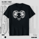 Aries Ram Fire Zodiac Sign Bold Astrology Energy Art Unisex T-Shirt ...