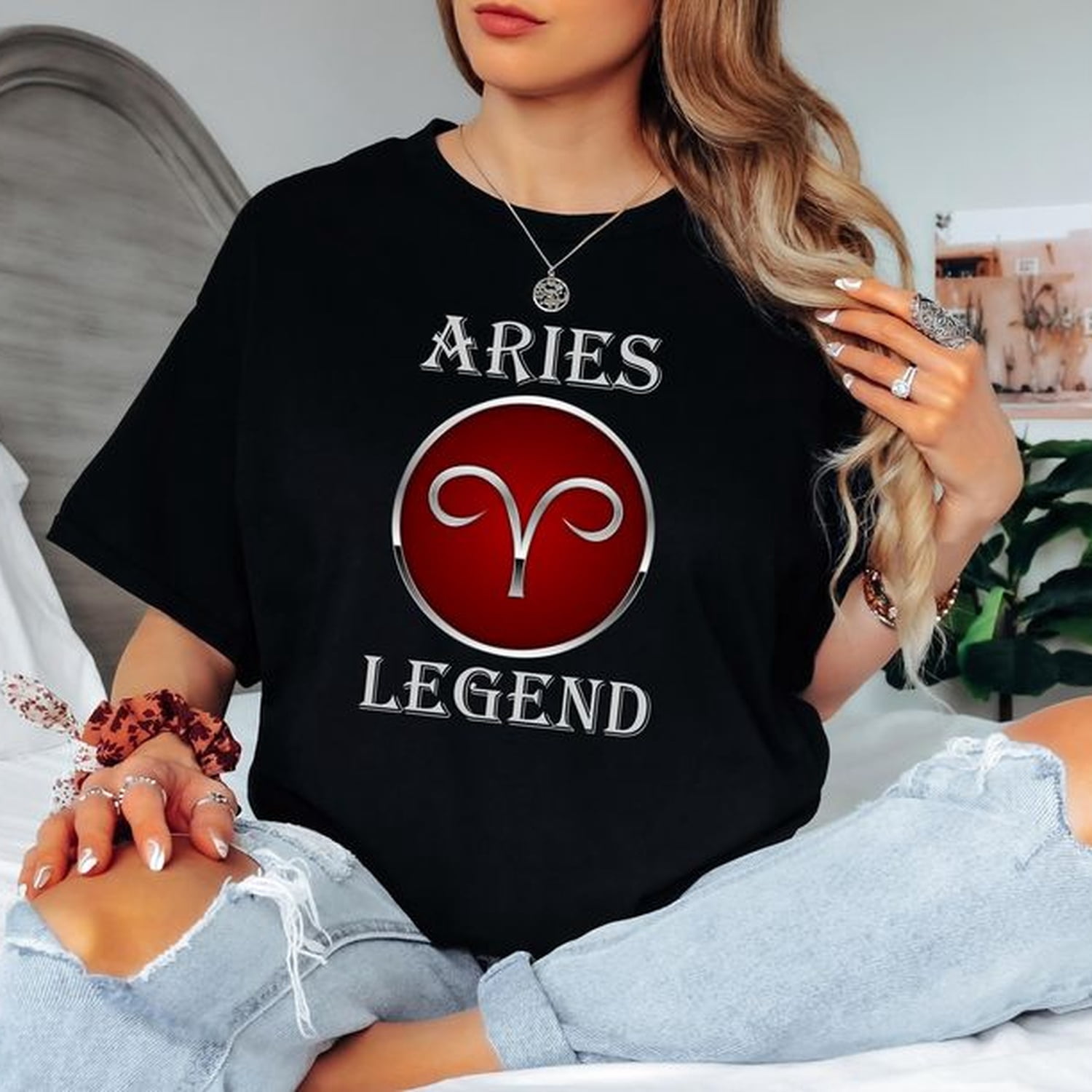 Aries S1Hirt ArieS1 Legend Zodiac Star Sign T-S1Hirt Gift For Him or ...
