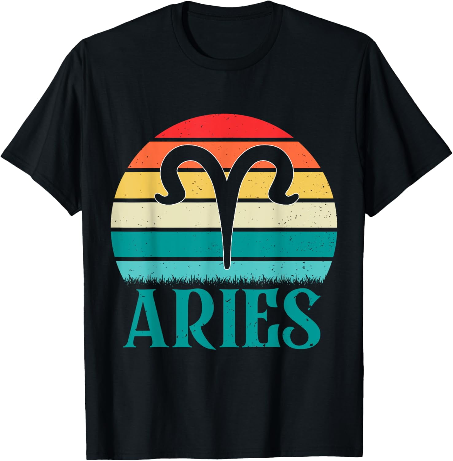 Aries Sunset Zodiac T-Shirt - Walmart.com