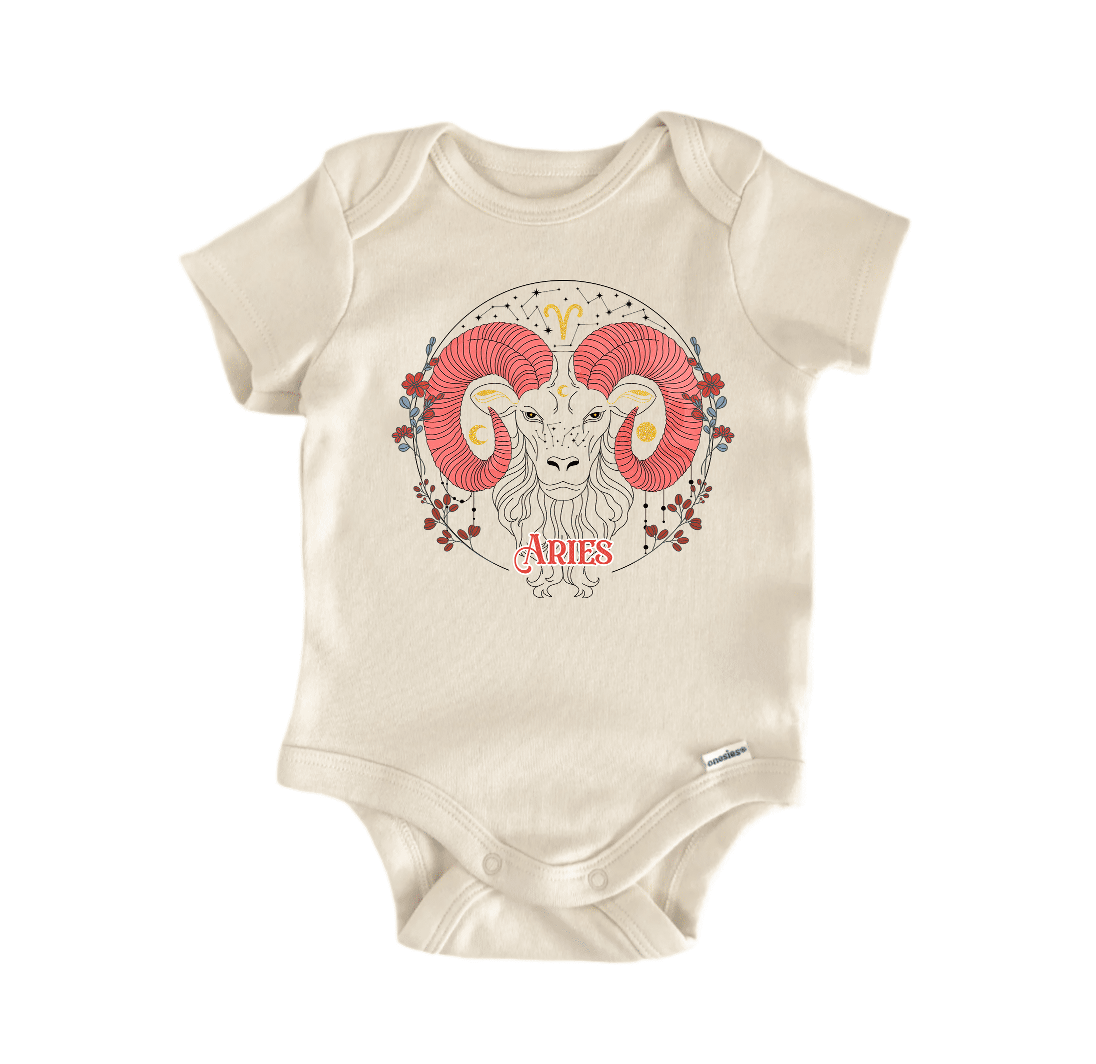 Aries Zodiac Newborn Baby Bodysuit - Walmart.com