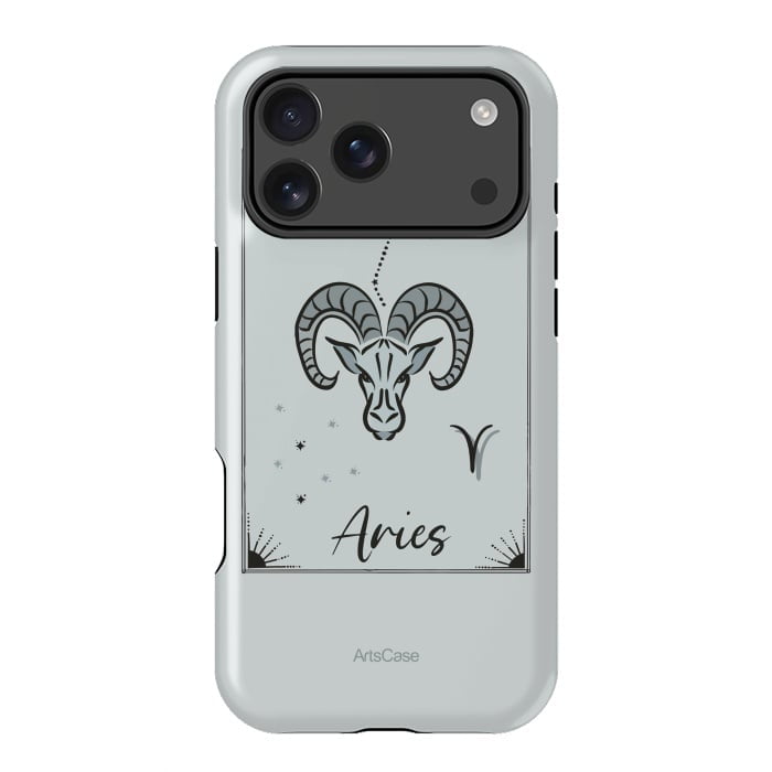 Aries Zodiac Ram Astrology Constellation Case with iPhone 17 to 11 Pro ...