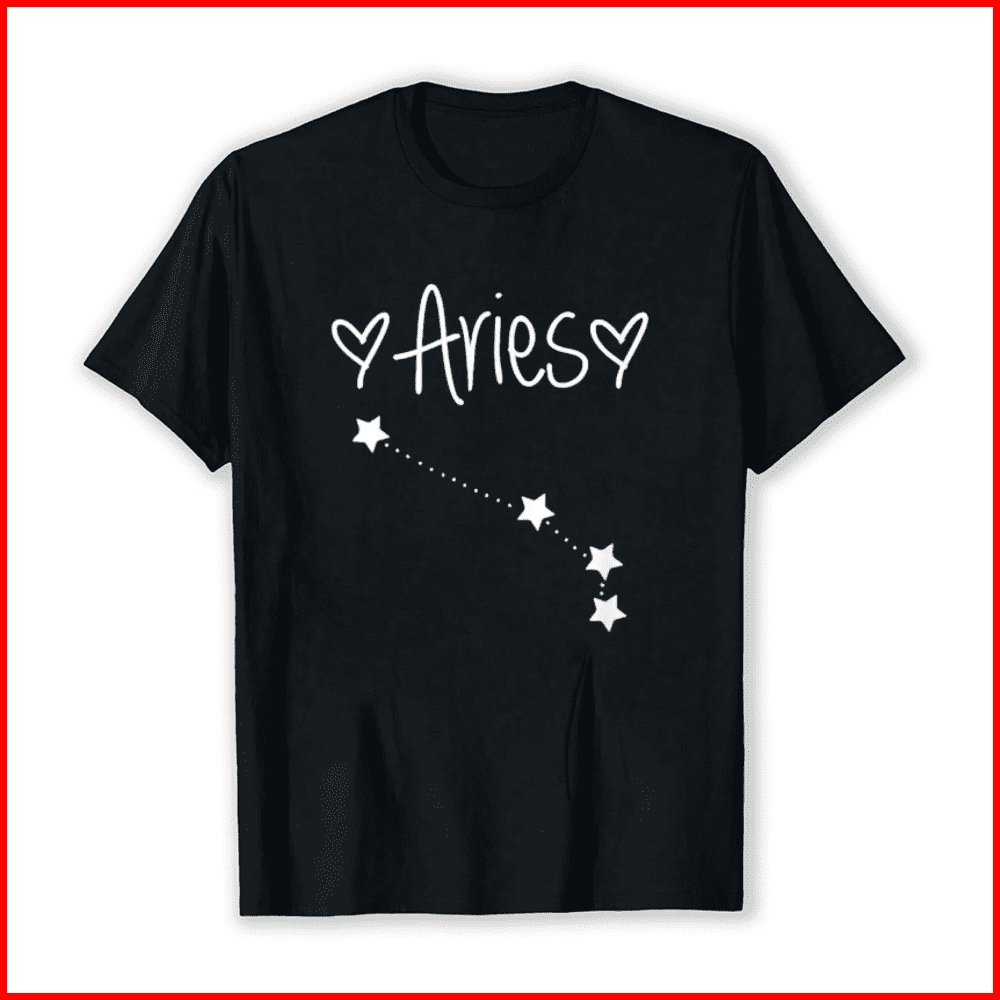 Aries Zodiac Sign Horoscope Astrology March April Birthday Unisex T ...