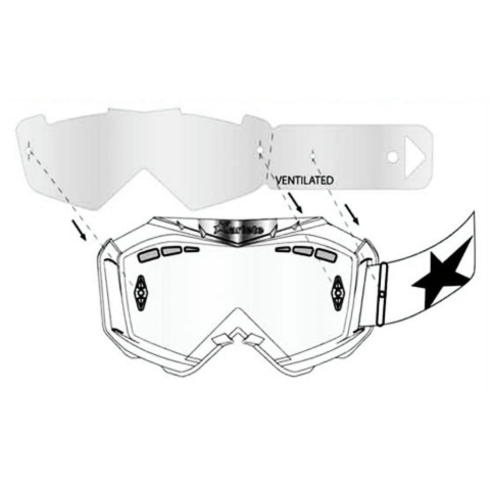 Ariete Tear-Off Kit for Ventilated Lens - Walmart.com