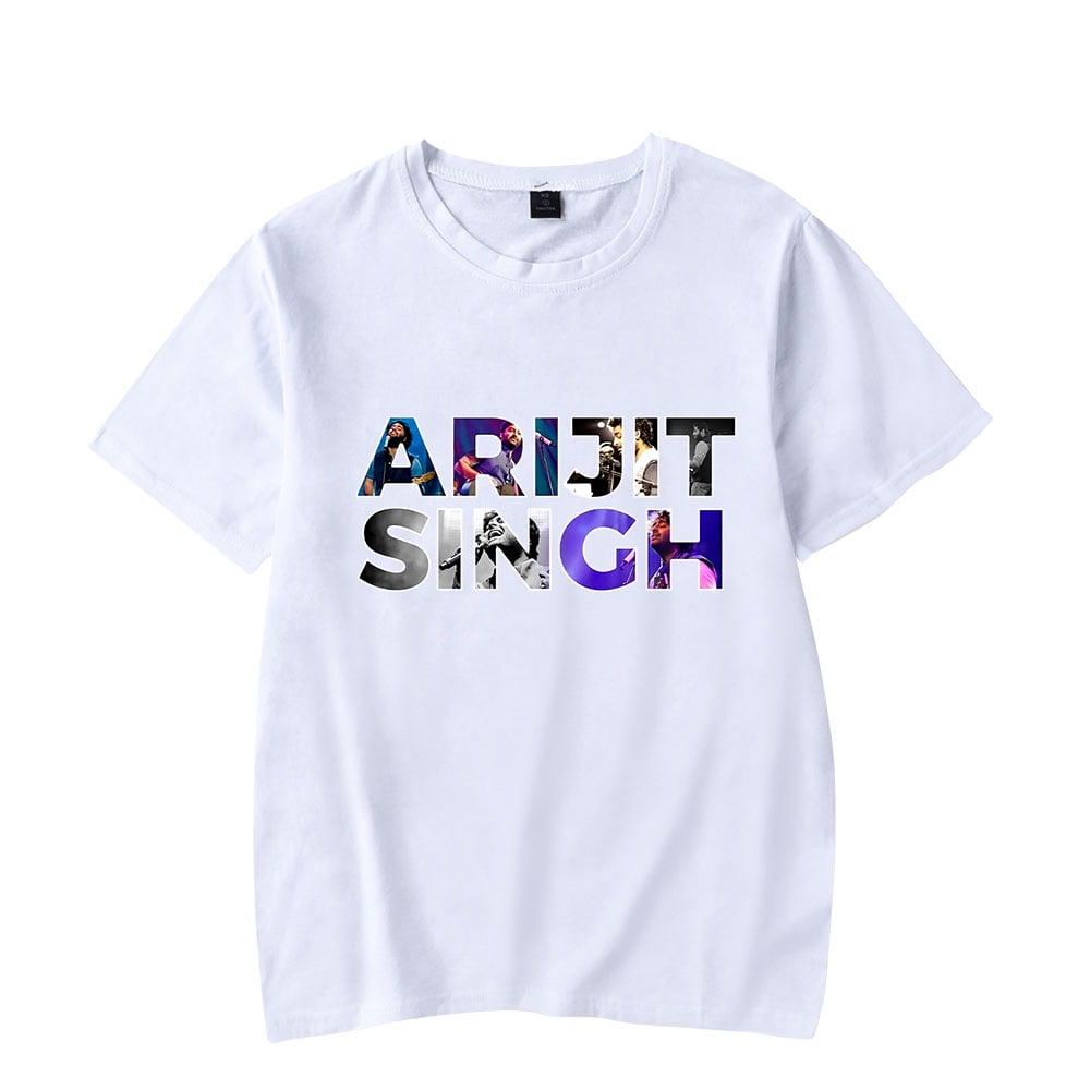 Arijit Singh Logo Merch T-Shirt Summer Women/Men Unisex Short Sleeve ...