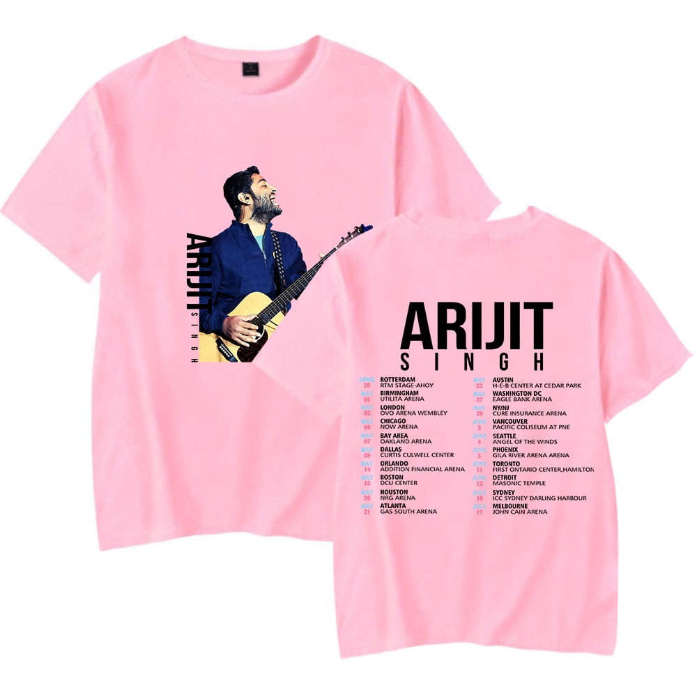 Arijit Singh Merch T-Shirt Casual 2025 New Logo Unisex Short Sleeve ...