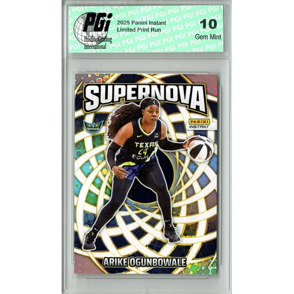 Arike Ogunbowale 2025 Panini Instant #SN-15 Supernova 3655 Made Trading ...