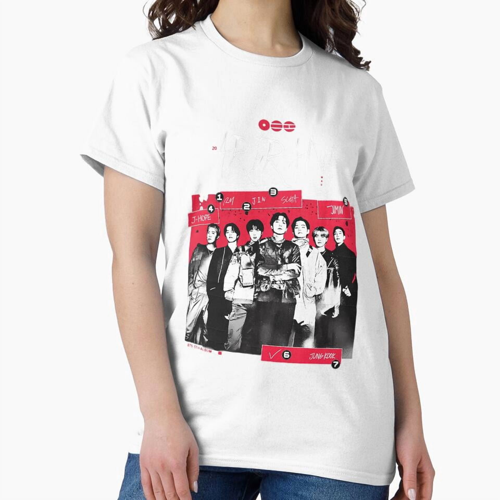 Arirang Retro Grunge Member Collage Fan Apparel T-Shirt - Walmart.com