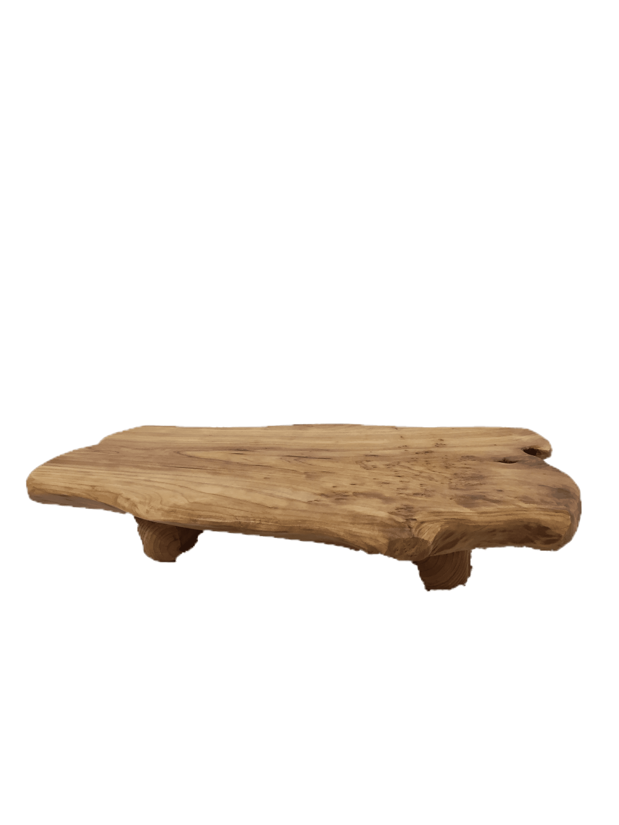 Greener Valley Root Wood Footed Platter - Walmart.com