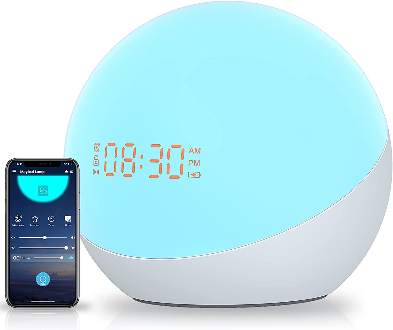 Arise Sunrise Wake-up Lamp with Sunset and Sunrise Simulation - Walmart.com