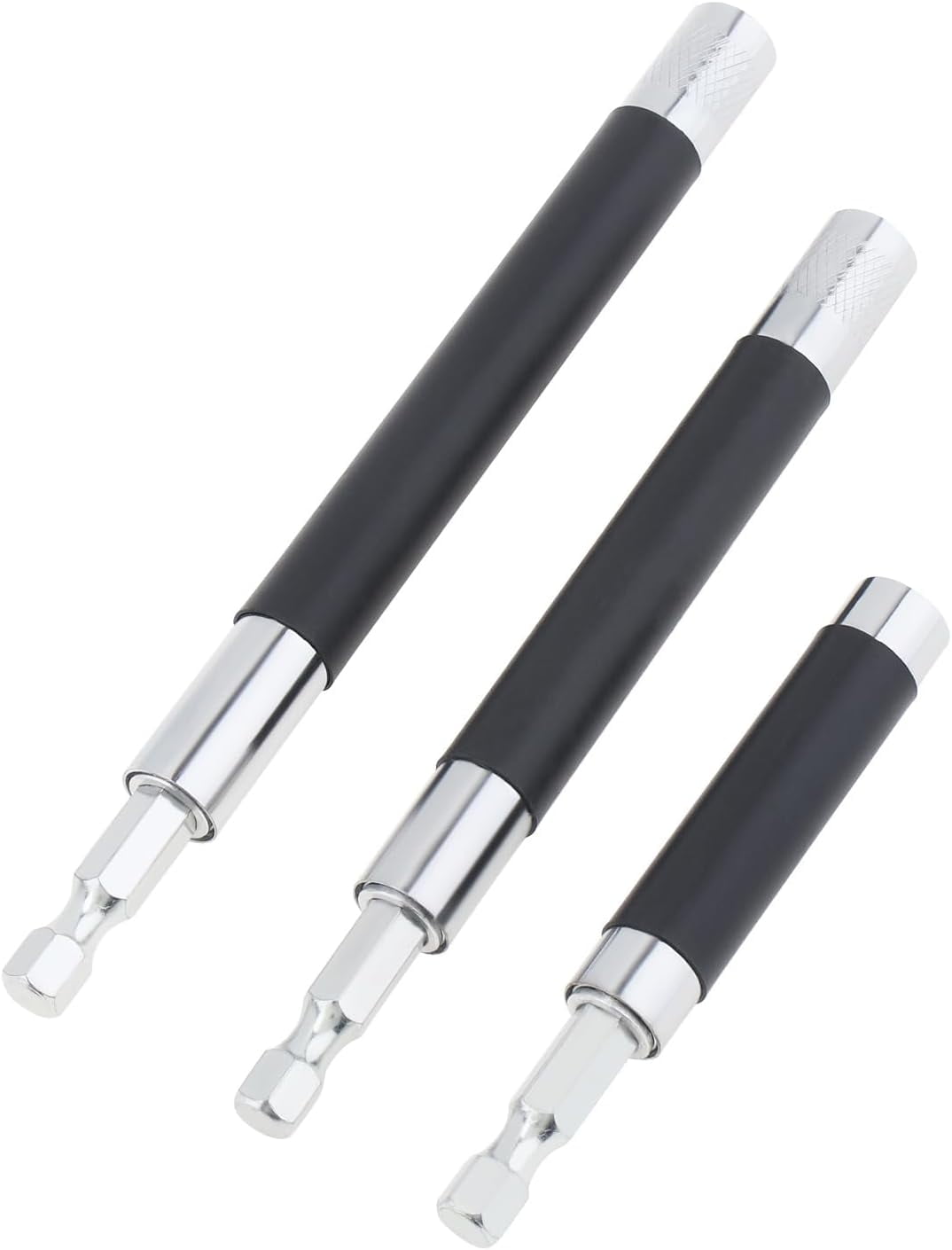 Ariseltys 3pcs/set Scalable Magnetic Screw Drive Guide Drill Bit Tip ...