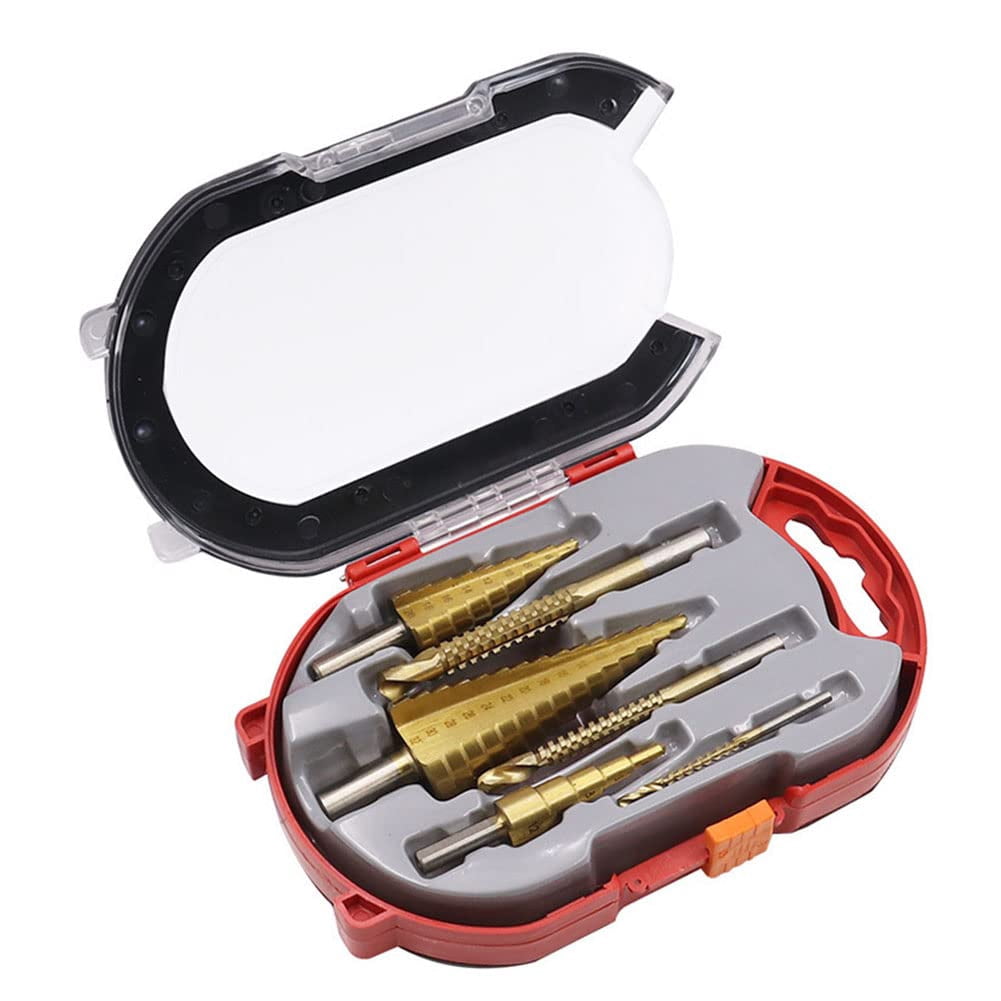 Ariseltys 6-60mm Step Drill Bit, 12.5mm/0.5” Shank 4241 HSS Spiral ...