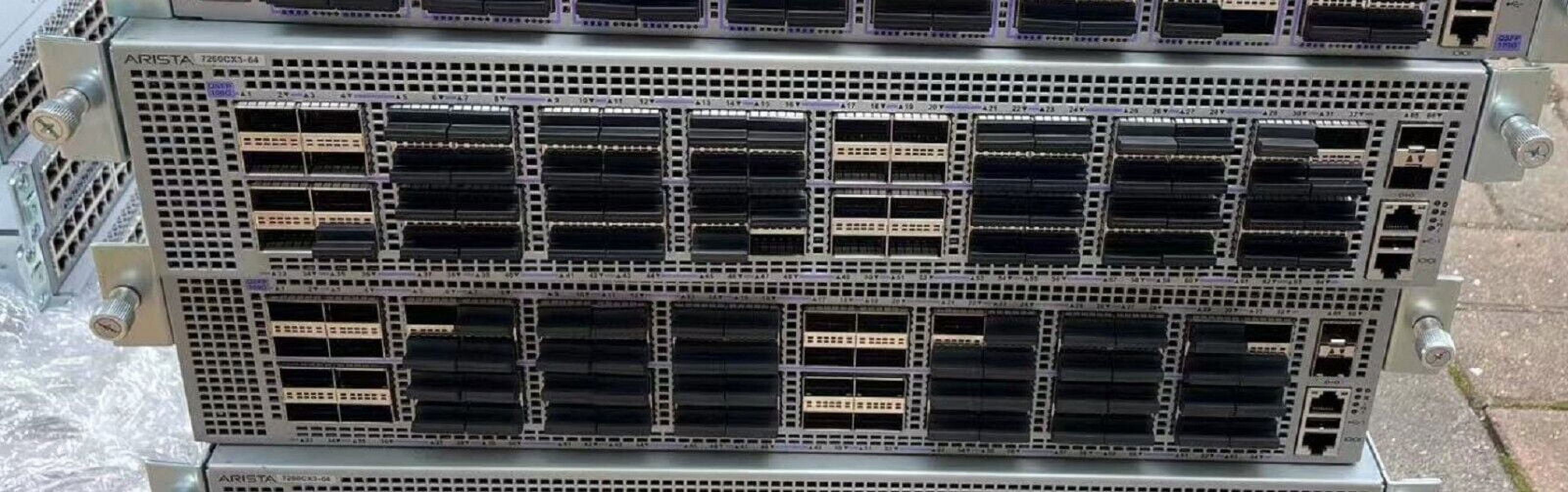 Arista DCS-7260CX3-64-F 64-Port 100GbE QSFP 2xSFP+ Switch F-to-R Air - Walmart.com