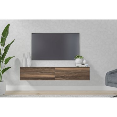 VIGO RTV Floating TV stand up to 80" TV size - Walmart.com