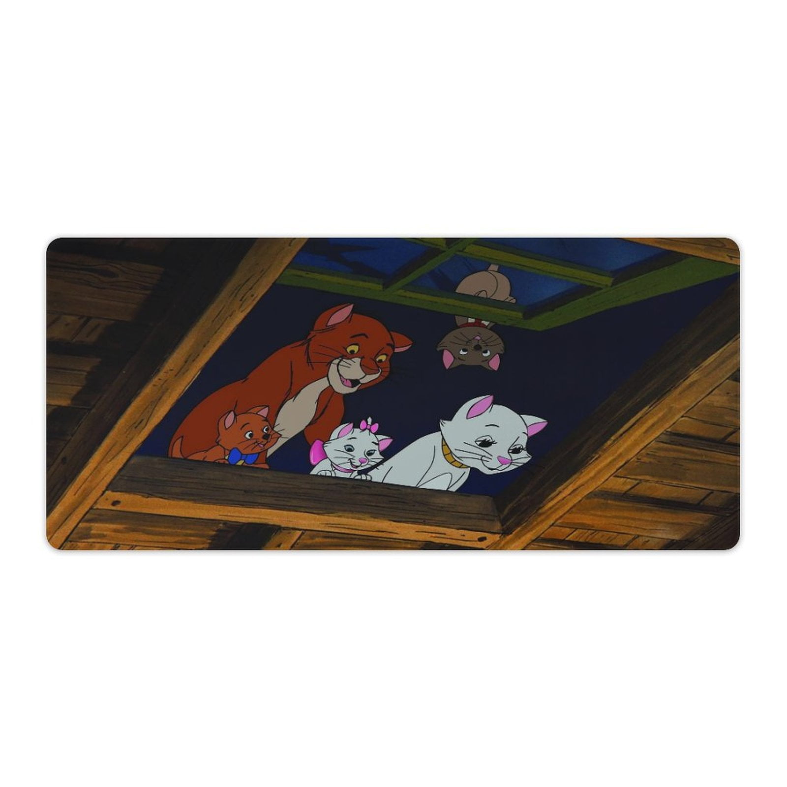 The Aristocats Gaming Mouse Mat Large Mouse Mat Extended Mouse Pad Desk ...