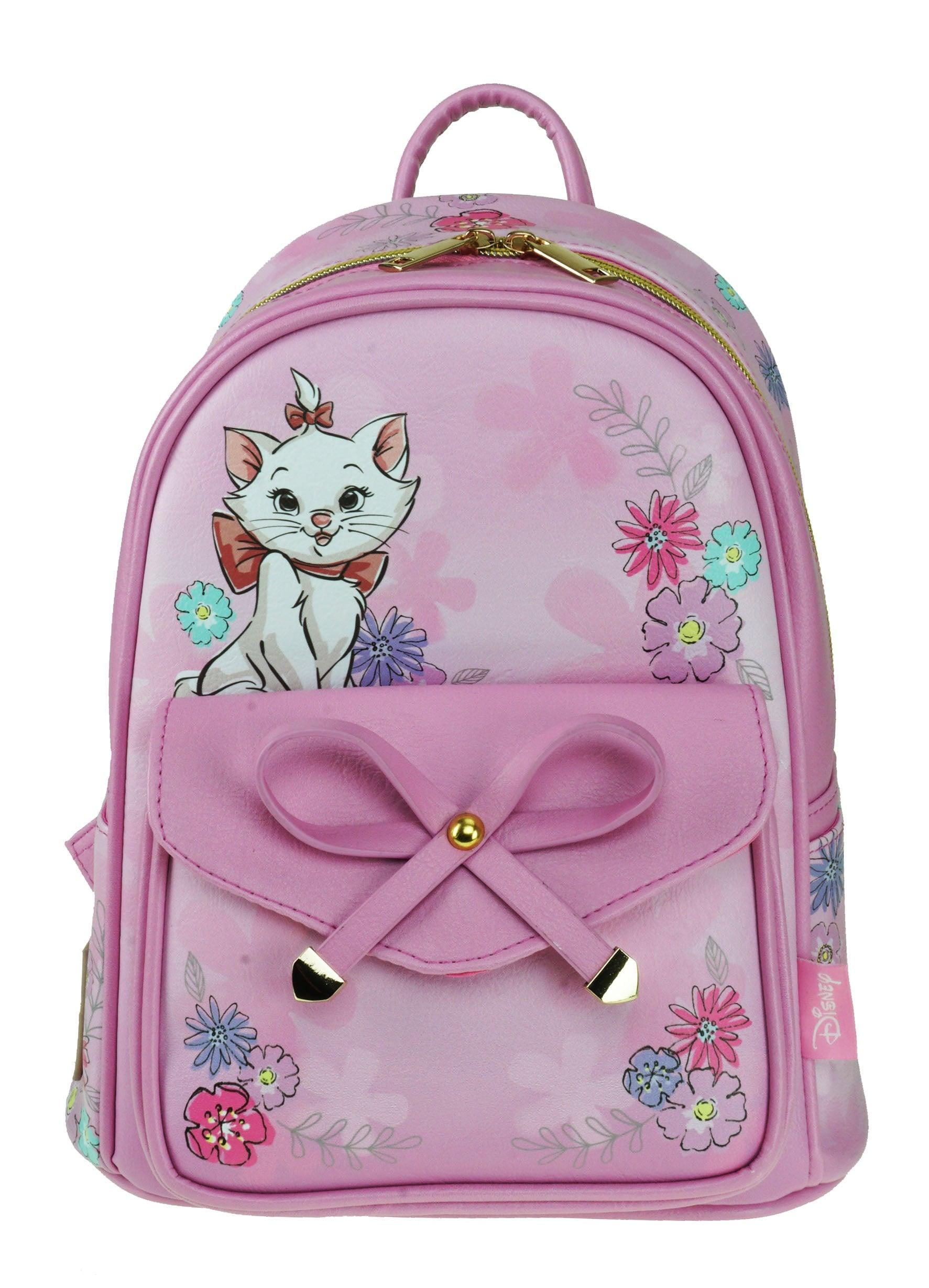Aristocats - Marie 11" Vegan Leather Mini Backpack - A21726 - Walmart.com