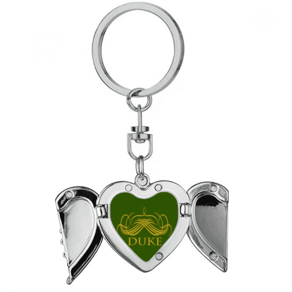 Aristocracy Britain Nobility Dignity Heart Angel Wing Key Chain Holder ...