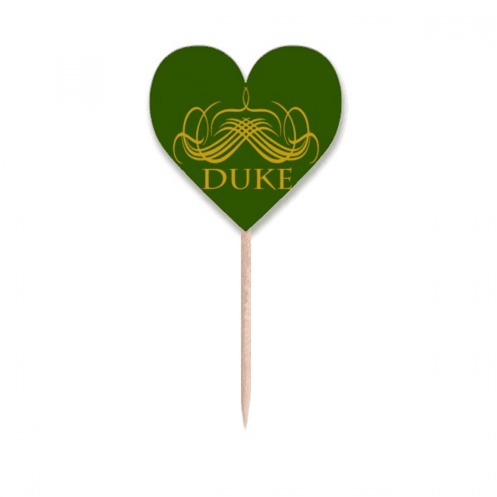 Aristocracy Britain Nobility Dignity Toothpick Flags Heart Lable ...
