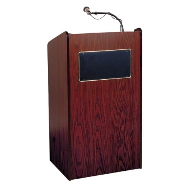 Aristocrat Floor Sound Lectern- Kd-Mahogany - Walmart.com