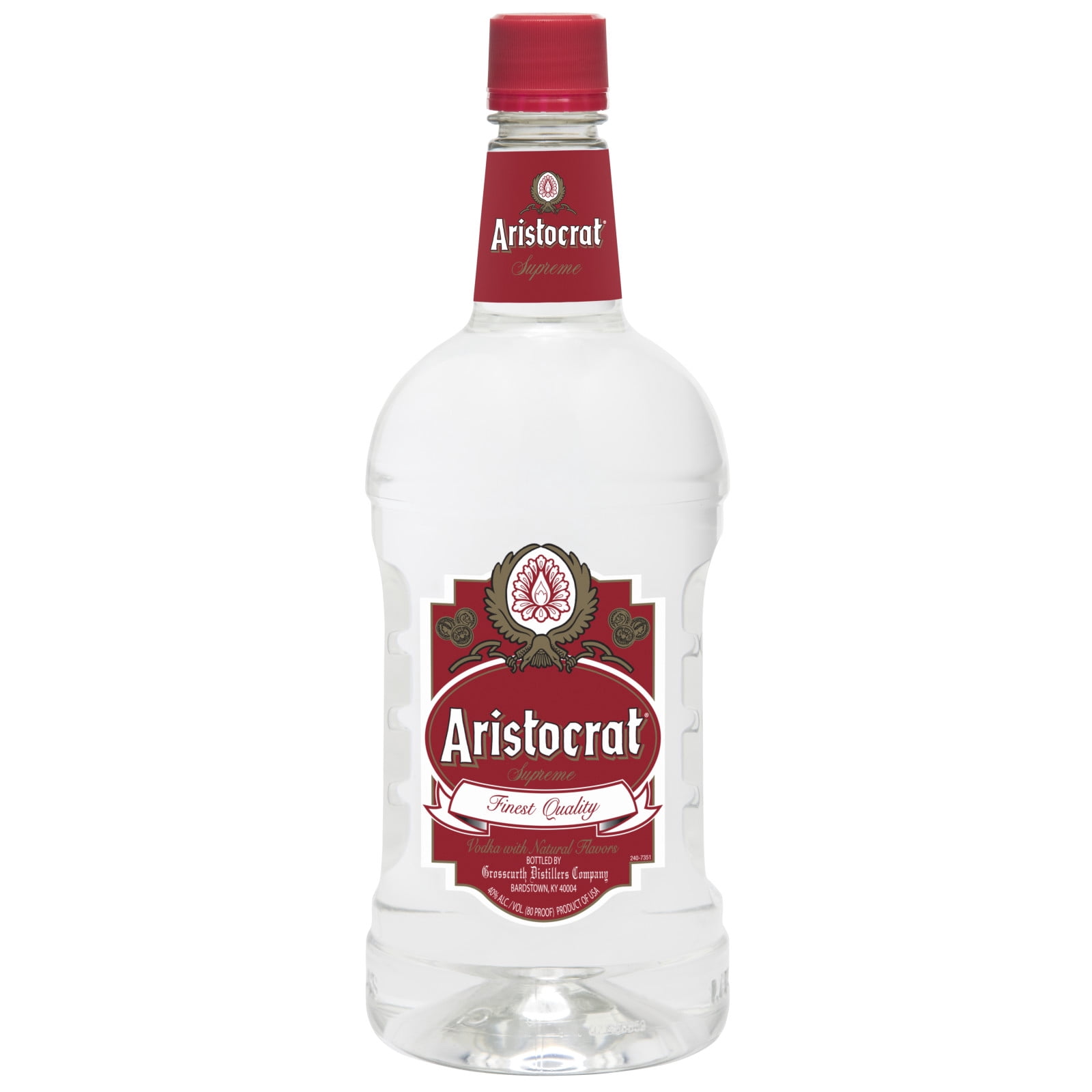 Aristocrat Vodka, 1.75 L PET Bottle, 40% ABV - Walmart.com