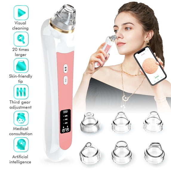 Aristorm Blackhead Remover Vacuum, 5 Modes Pimple Extractor with Camera ...