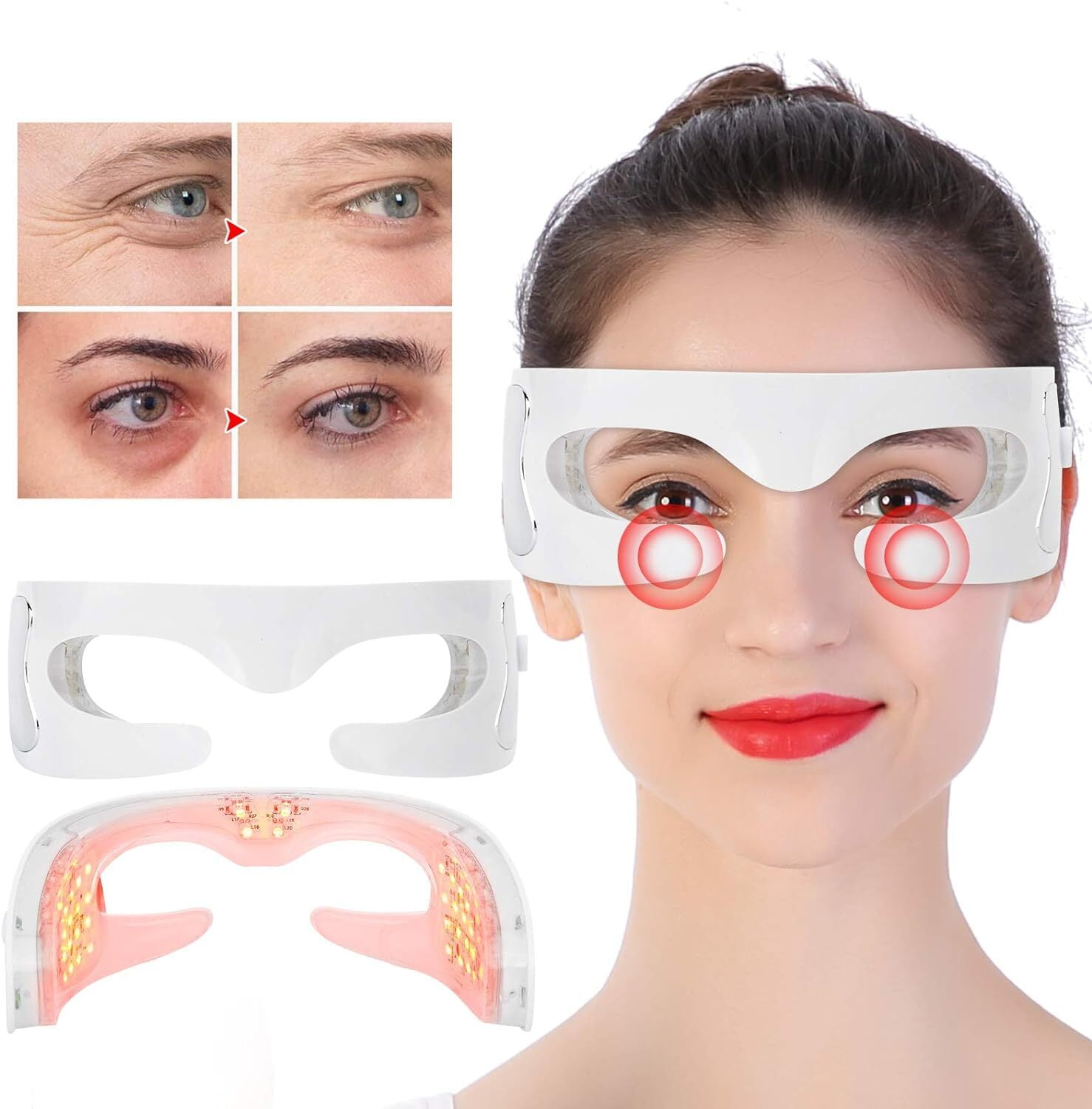 Aristorm Electric Eye Massager Eye Care Instrument Heating Compress Eye Massager Anti Wrinkle