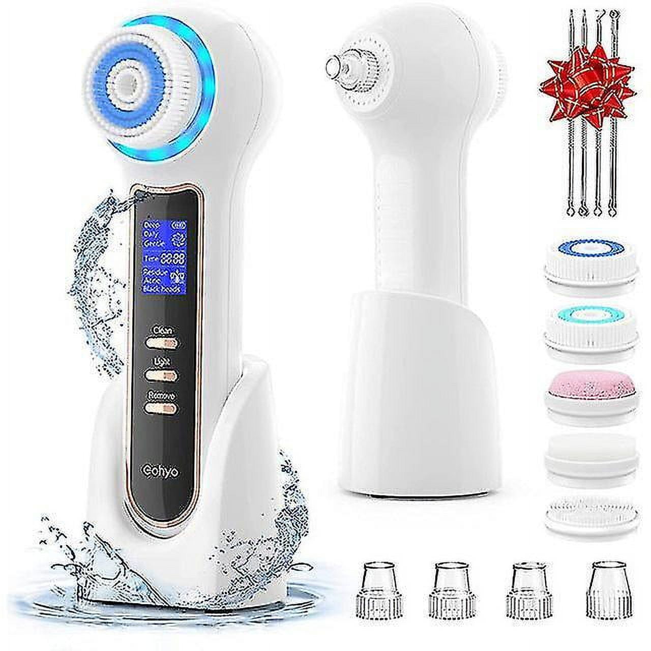 NEXPURE Facial Cleansing Brush,IPX7 Waterproof Sonic Face Brush for All ...