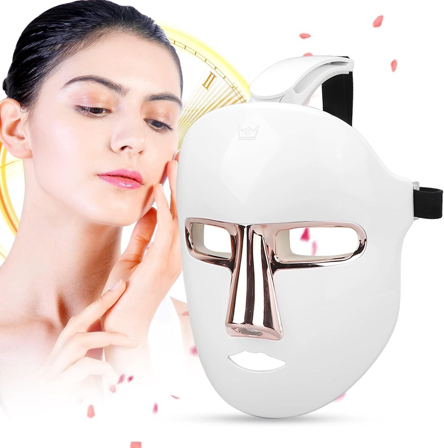 Aristorm Red Light Therapy for Face Mask , LED Face Mask Light Therapy ...