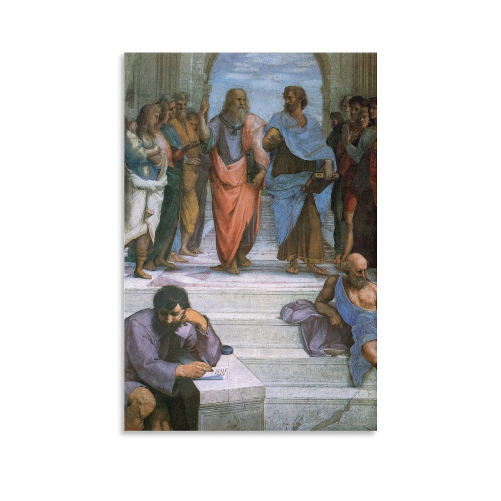 Aristotle Philosopher Poster Artworks Canvas Poster Room Aesthetic Wall ...