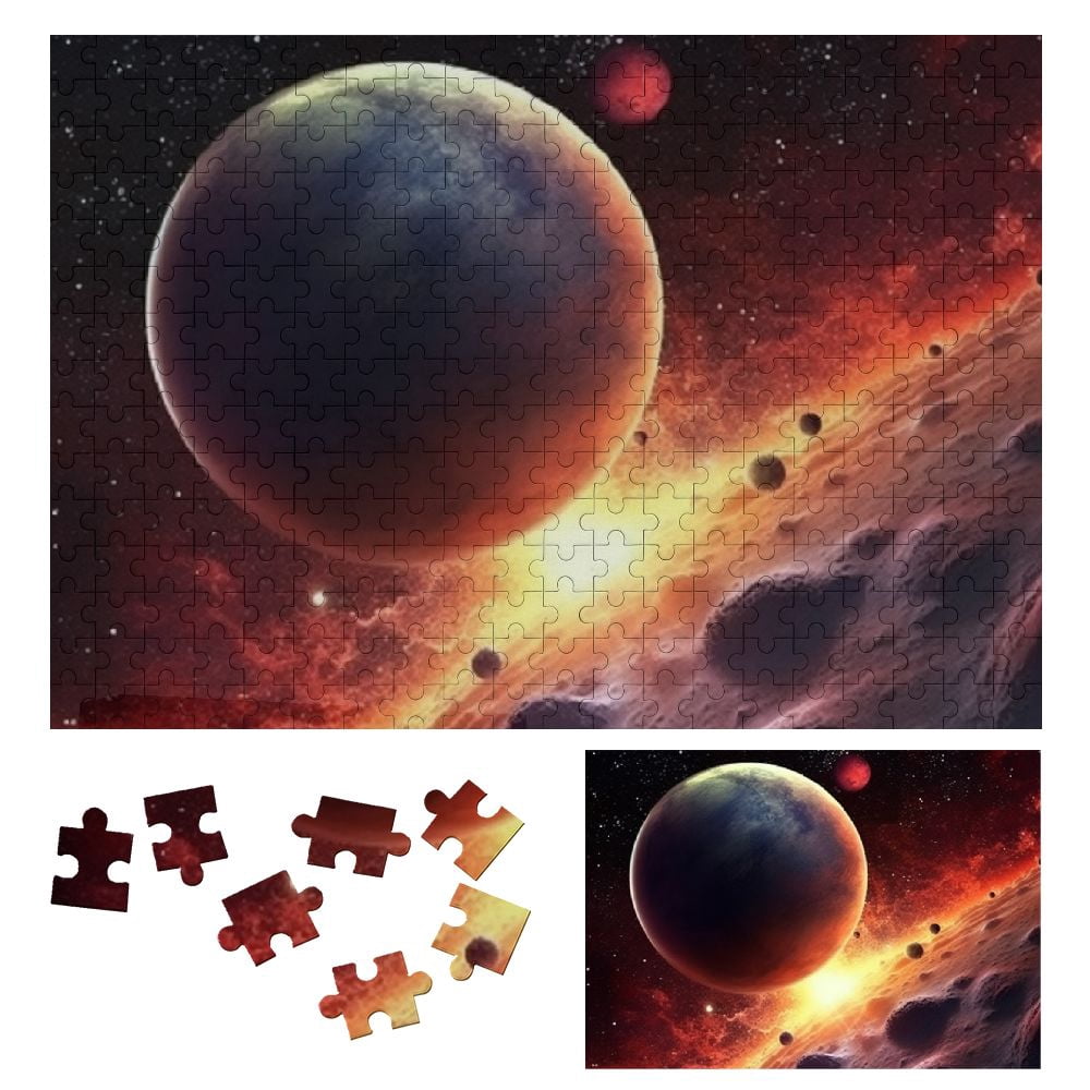Jiayy Star Planet Sky Wooden Jigsaw Puzzle Challenging Difficult Wood ...
