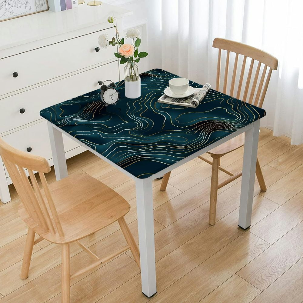 Aristuring Tablecloths 100% Polyester Fiber Square Table Cover Oil ...