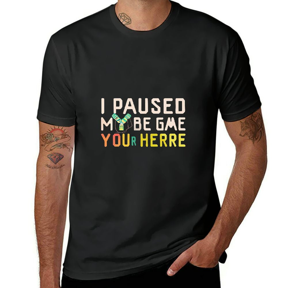 Aristuring Video Game Controller Men's T-Shirt Short Sleeve Video Game ...