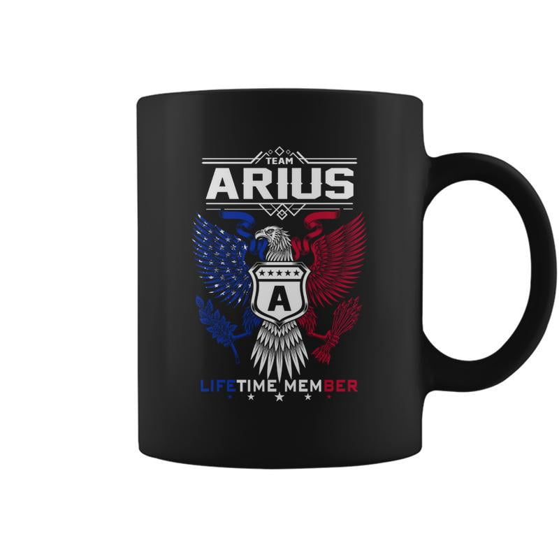 Arius Name Arius Eagle Lifetime Member G Coffee Mugs - Walmart.com