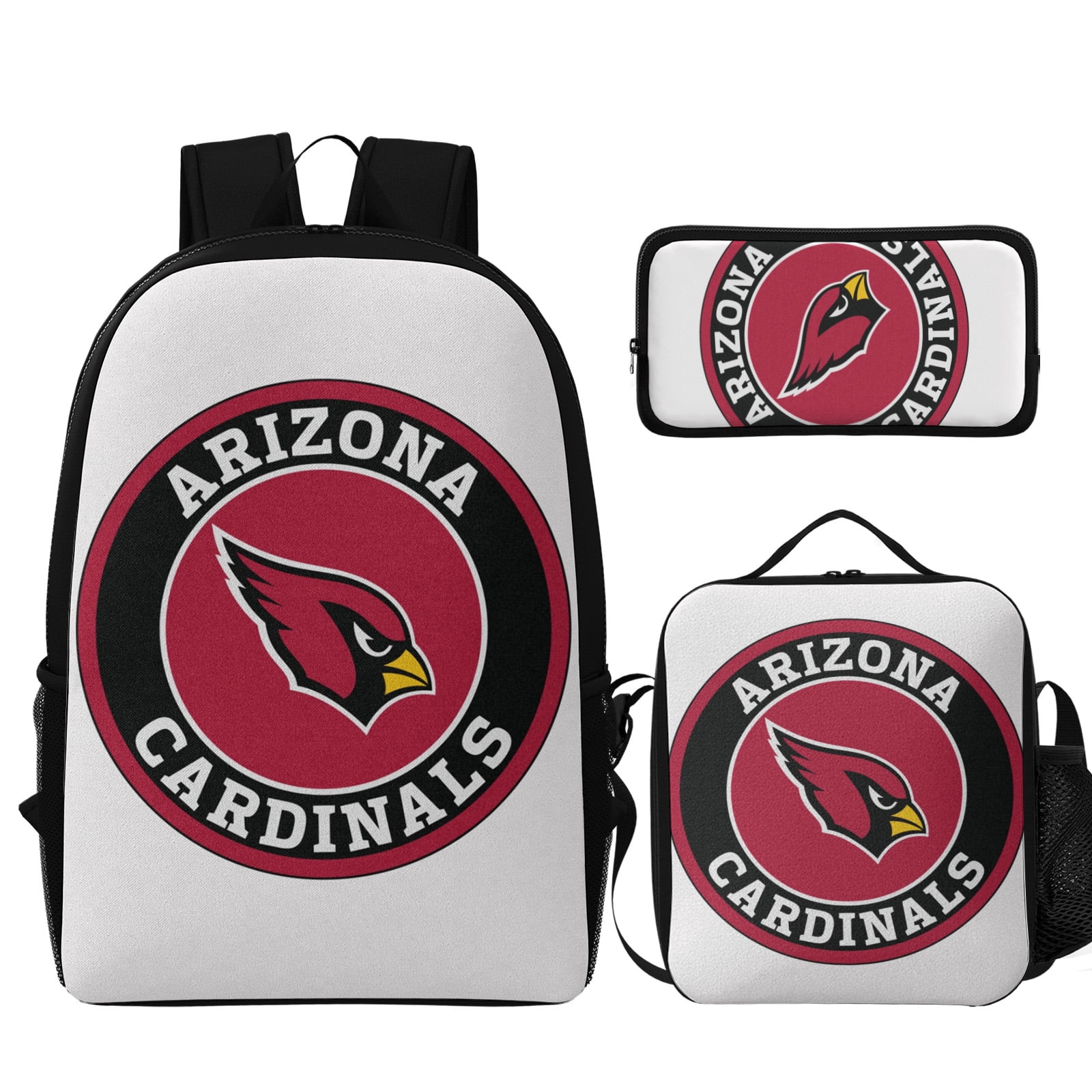 Ariz_ona_Cardinals 3 Pcs Backpack with Lunch Box and Pencil Case ...