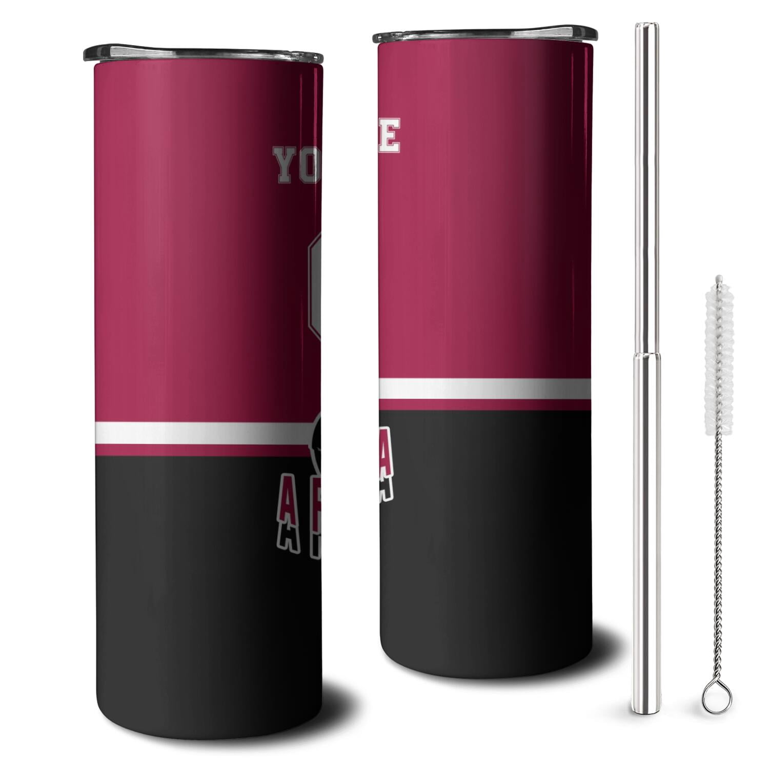 Arizona 20oz Customs stainless steel Insulated tumbler with Lid and ...