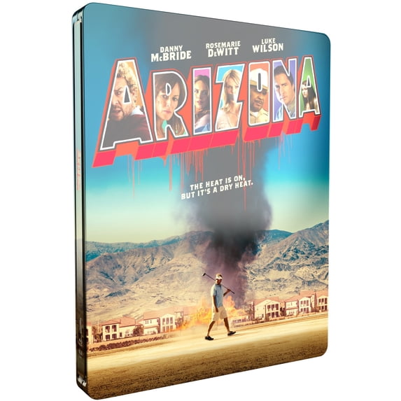Arizona Movie (4K Ultra HD) Steelbook - Dark Comedy Set in 2009 Housing ...