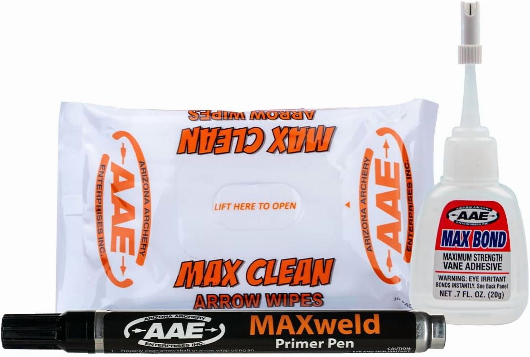 Arizona Archery Enterprises MAX Adhesion KIT Fletching Glue, Primer Pen ...