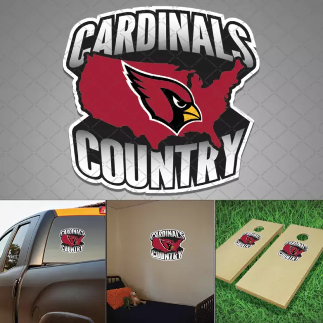 Arizona Arizona Football Team Country Sticker Decal Vinyl Football For ...